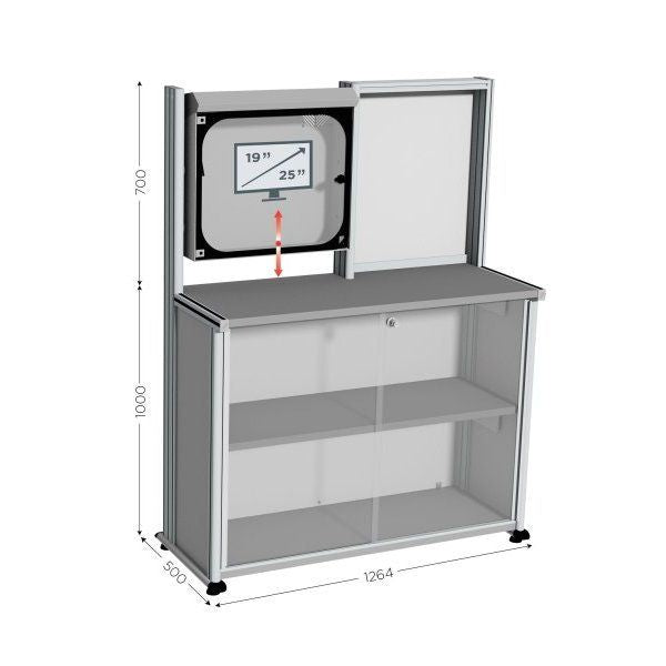 Computer cabinet | MOBIPOST® 500E – SESA SYSTEMS