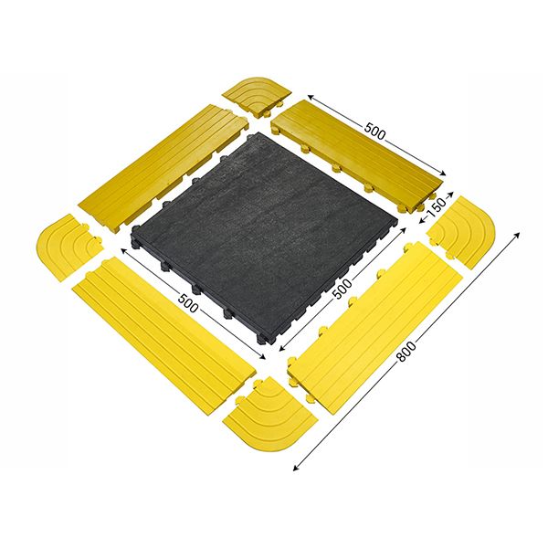 Ergonomic anti-fatigue matting | ANTI-FATIGUE MATTING CLIP-ON – SESA ...